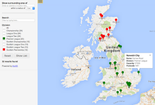 Free tools to quickly show postcode data on a map – Data in government