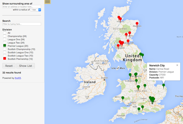 Free tools to quickly show postcode data on a map – Data in government