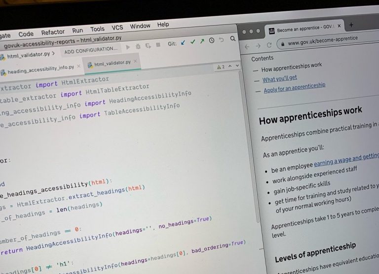 How we created a reporting tool to improve the accessibility of GOV.UK ...